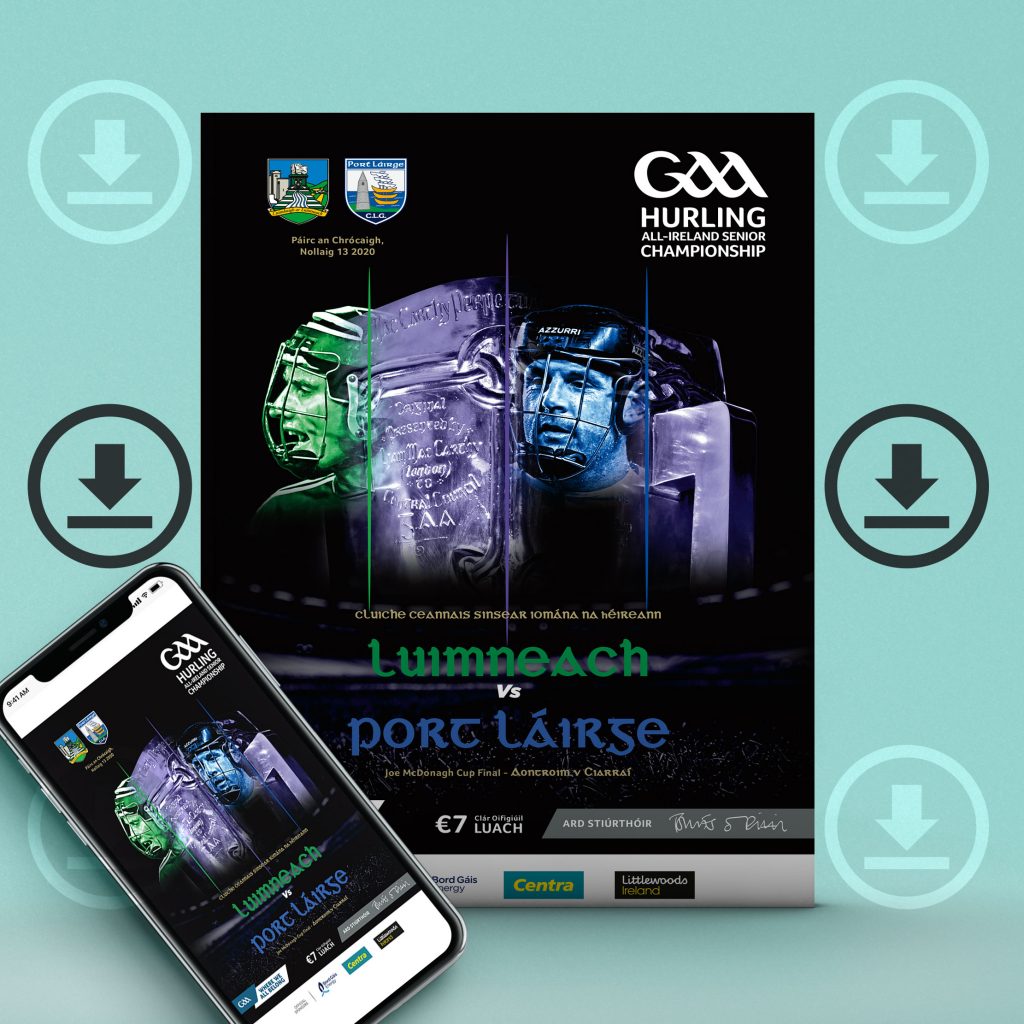 Match Programmes including GAA Programmes – dba publishing