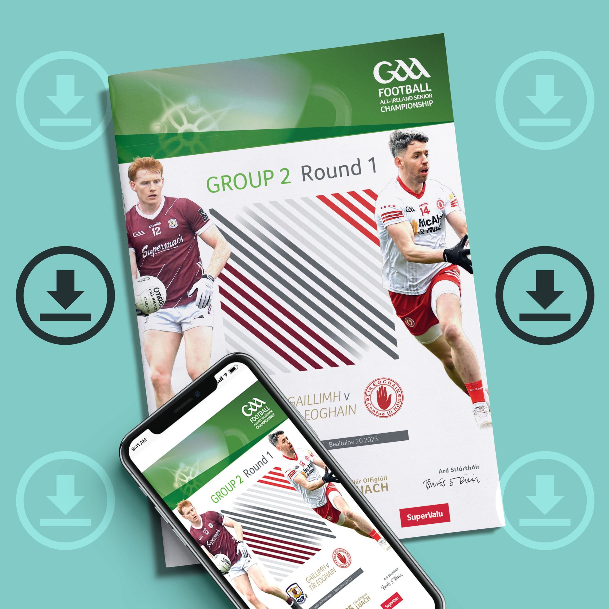 2023 GAA Football All-Ireland Senior Championship Group 2 Round 1 ...