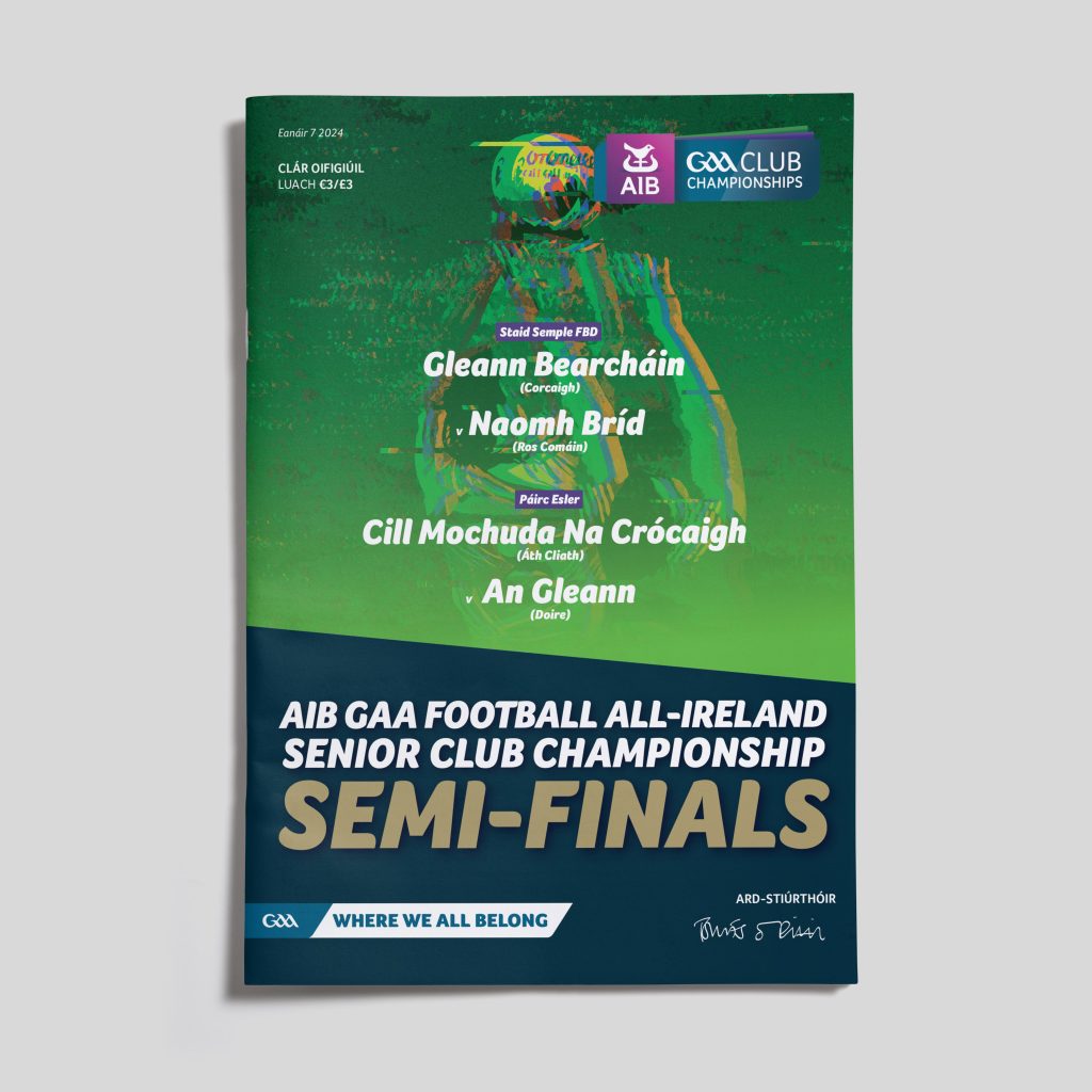 Match Programmes including GAA Programmes – dba publishing