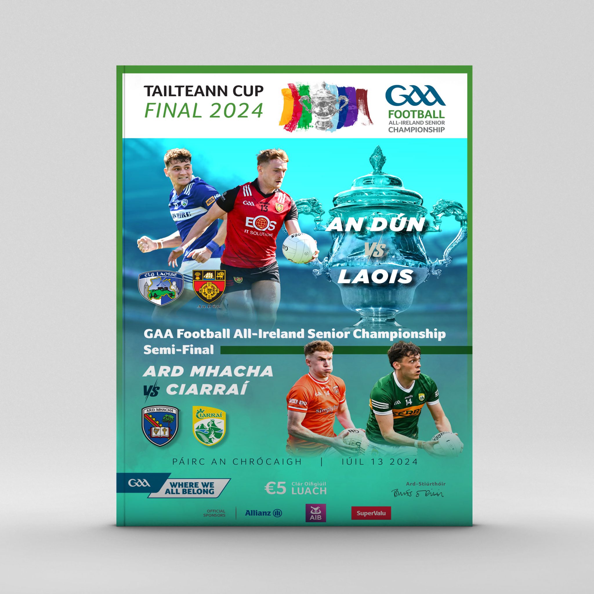 Match Programmes including GAA Programmes – dba publishing
