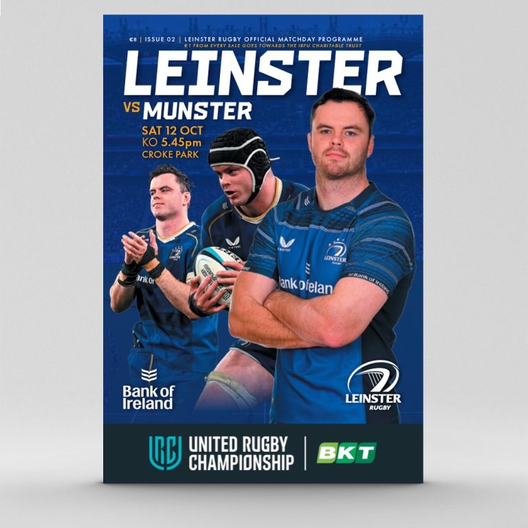 URC – Leinster v Munster – dba publishing
