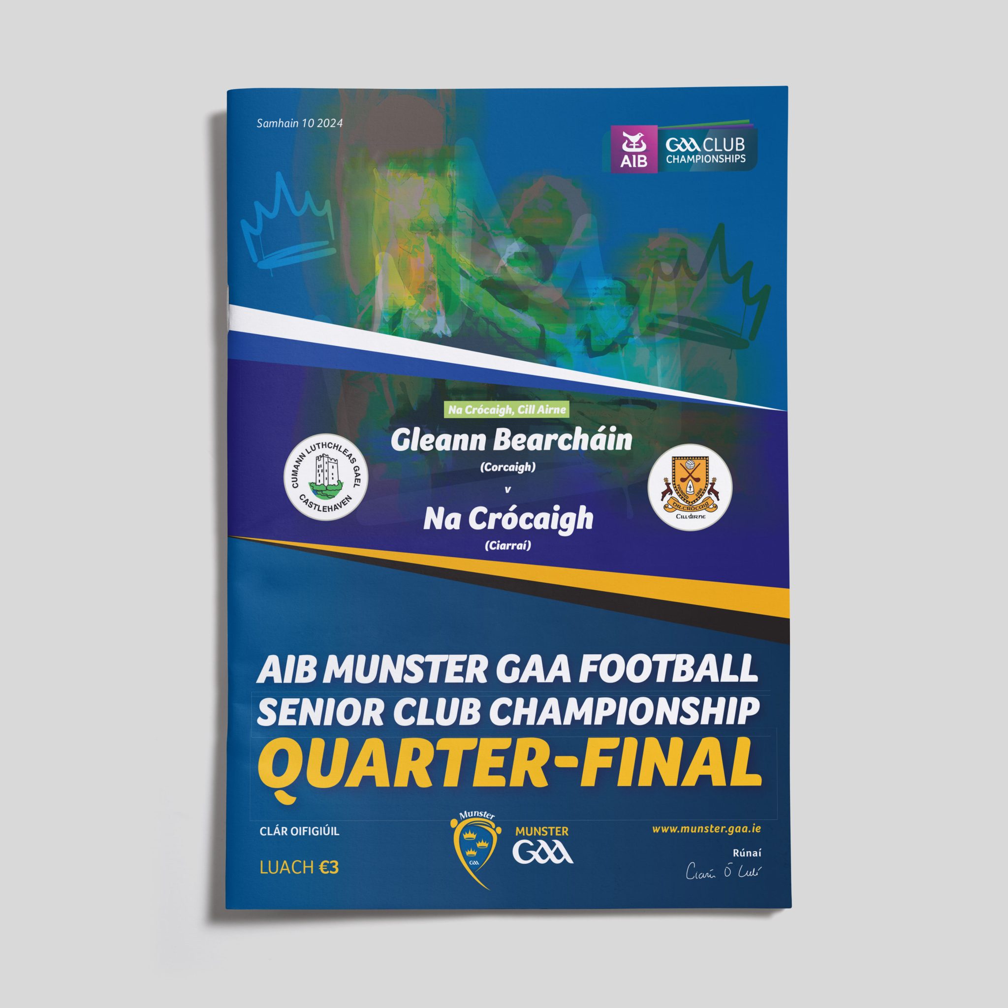 Match Programmes including GAA Programmes – dba publishing