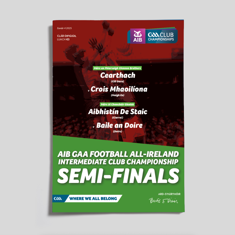 Match Programmes including GAA Programmes – dba publishing