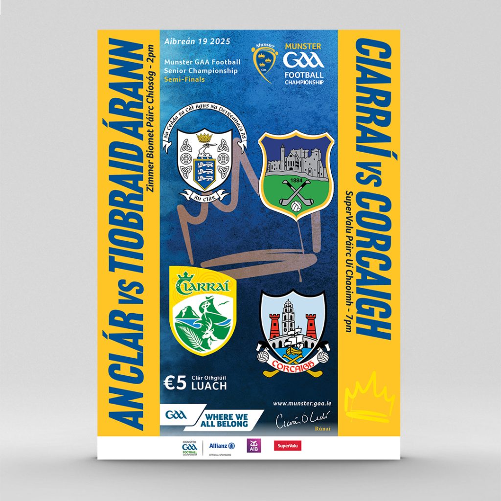 Match Programmes including GAA Programmes – dba publishing