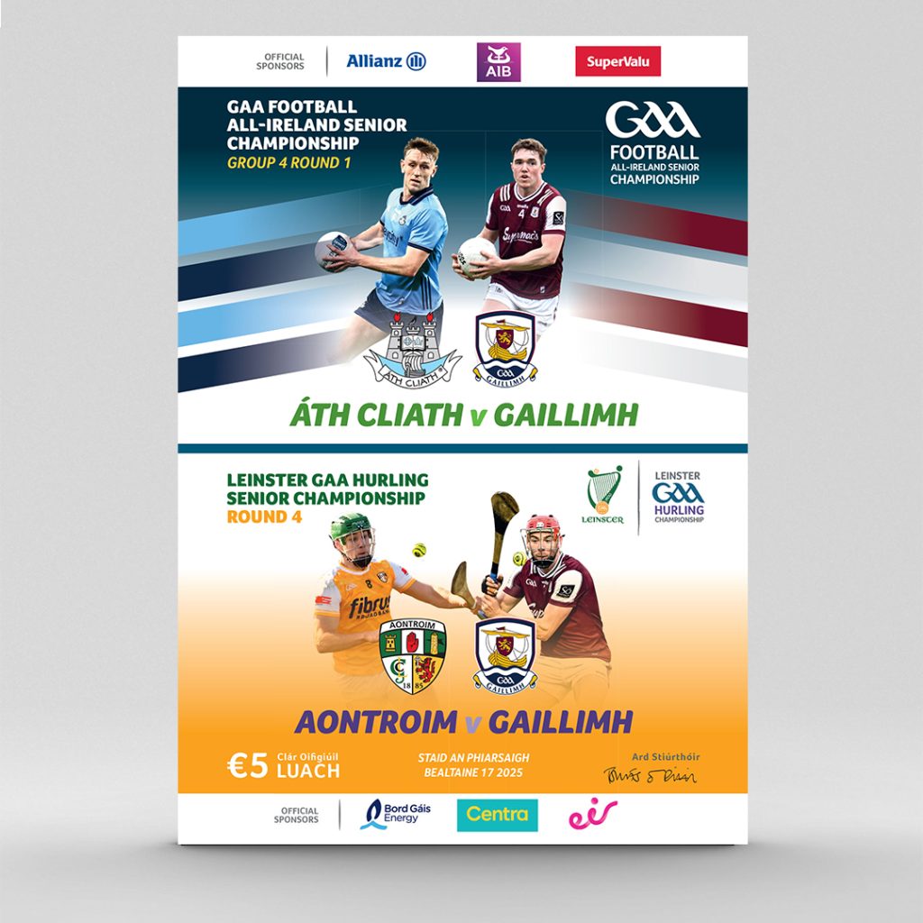 Match Programmes including GAA Programmes – dba publishing
